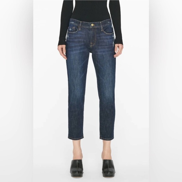 Frame Denim | Jeans | Frame Le Garon Crop Jean | Poshmark